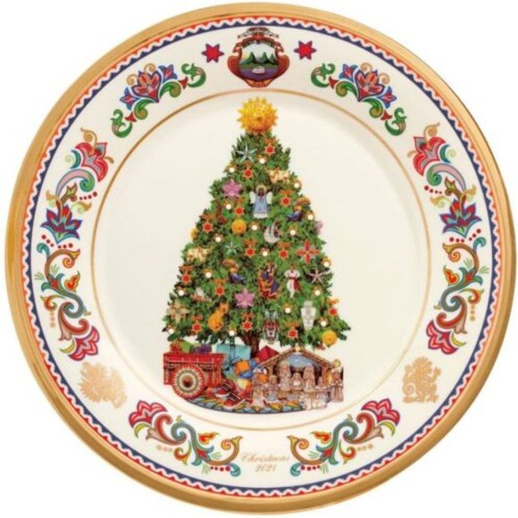 Lenox | Other | Lenox 22 Annual Christmas Trees Around The World Plate ...